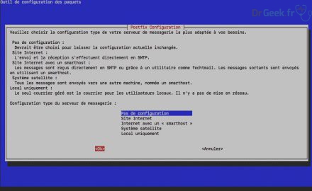 Etape 9 – Le serveur de MAIL : Postfix / Dovecot / Rspamd – DrGeek.fr